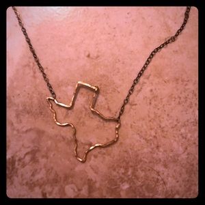 Jewelry | Texas Outline Necklace | Poshmark
